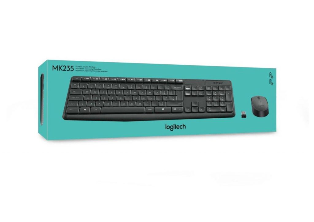 Teclado+mouse Logitech MK235 – Dr. Verde